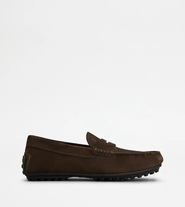 TOD'S City Gommino Suede Loafers