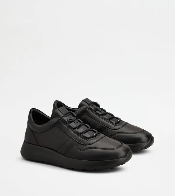 TOD'S Red Dot Leather Sneakers