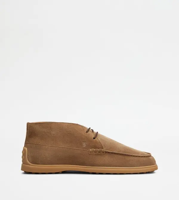 TOD'S Suede Desert Boots - Brown