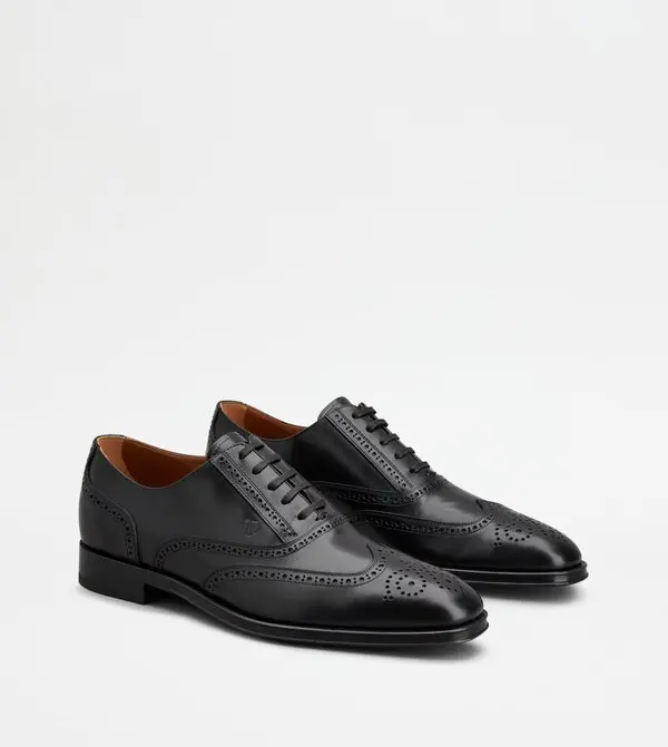 TOD'S Leather Lace-up Shoes