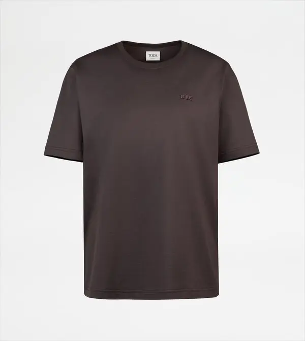 TOD'S Jersey T-shirt - Brown