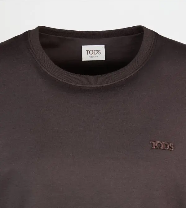 TOD'S Jersey T-shirt - Brown