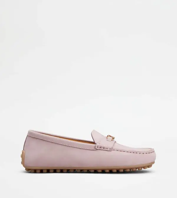 TOD'S City Gommino Nubuck Loafers