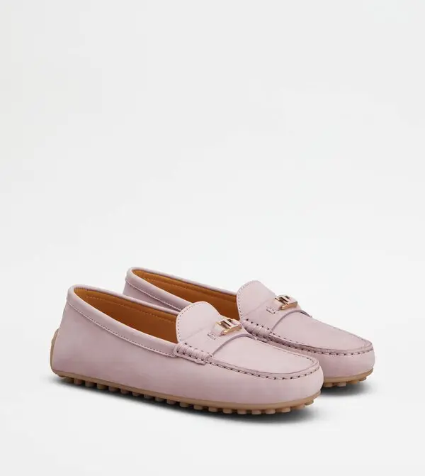 TOD'S City Gommino Nubuck Loafers