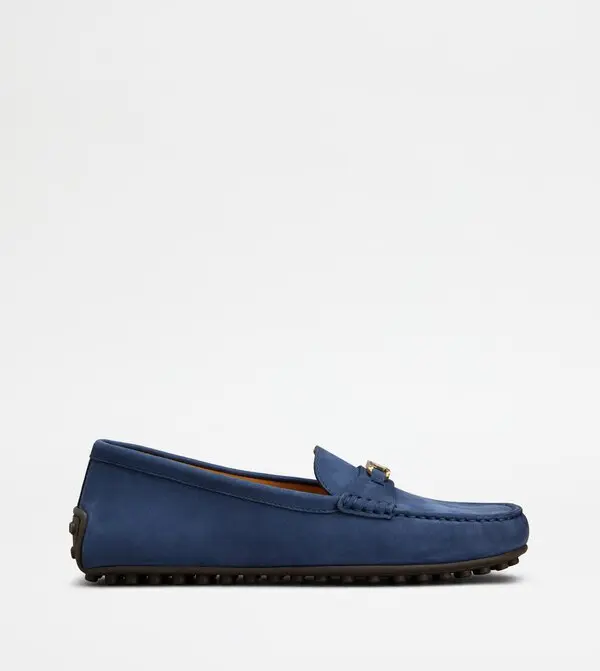 TOD'S City Gommino Nubuck Loafers