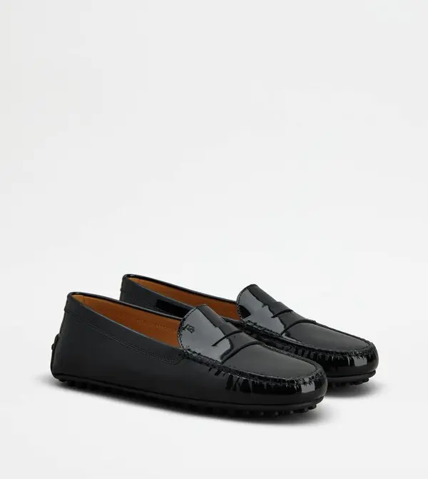TOD'S City Gommino Loafers In Patent Leather