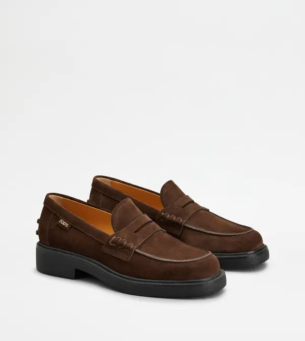 TOD'S Suede Loafers