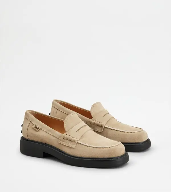 TOD'S Suede Loafers