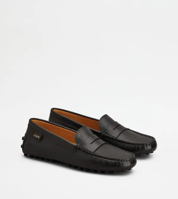 TOD'S Gommino Leather Loafers