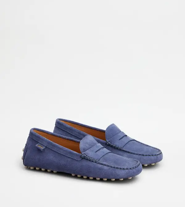 TOD'S Gommino Suede Loafers