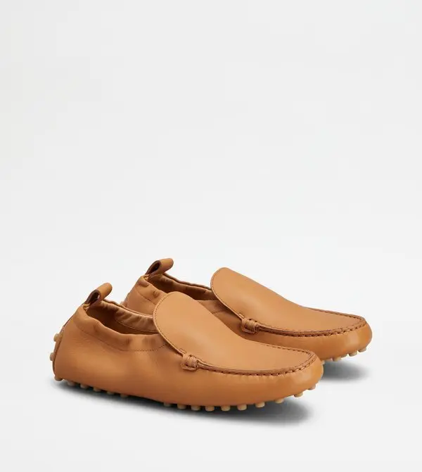 TOD'S Glove Gommino Leather Loafers
