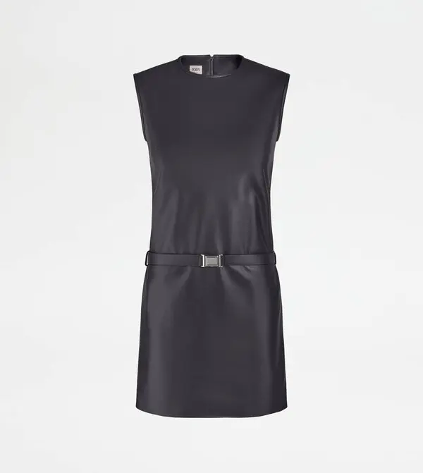 TOD'S Leather Mini Dress