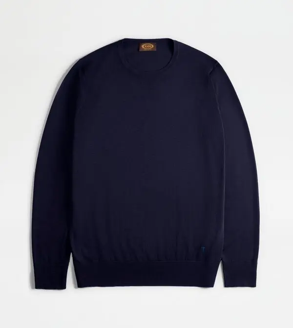 TOD'S Round-neck Pullover In T15 Wool