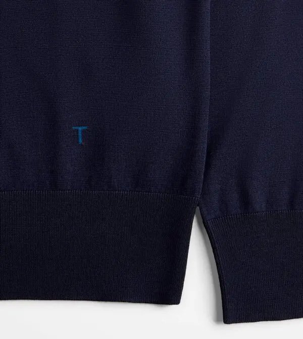 TOD'S Round-neck Pullover In T15 Wool