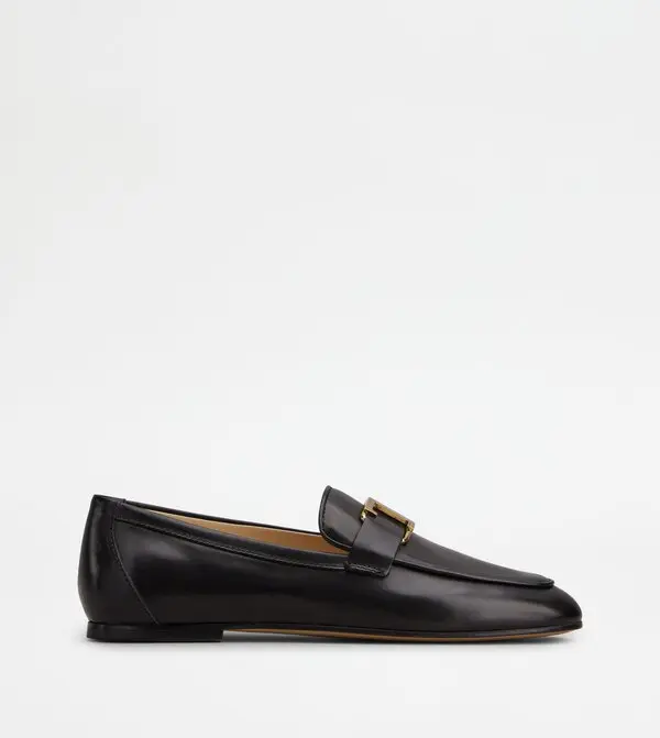 TOD'S T Timeless Leather Loafers
