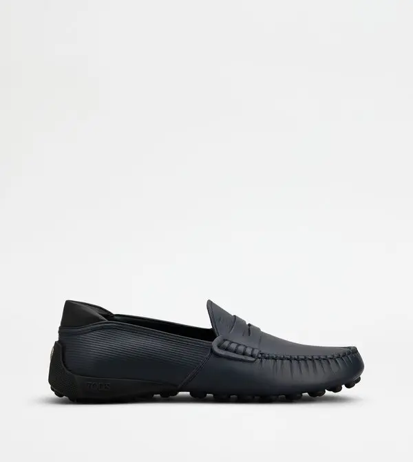 TOD'S Leather Loafers - Blue