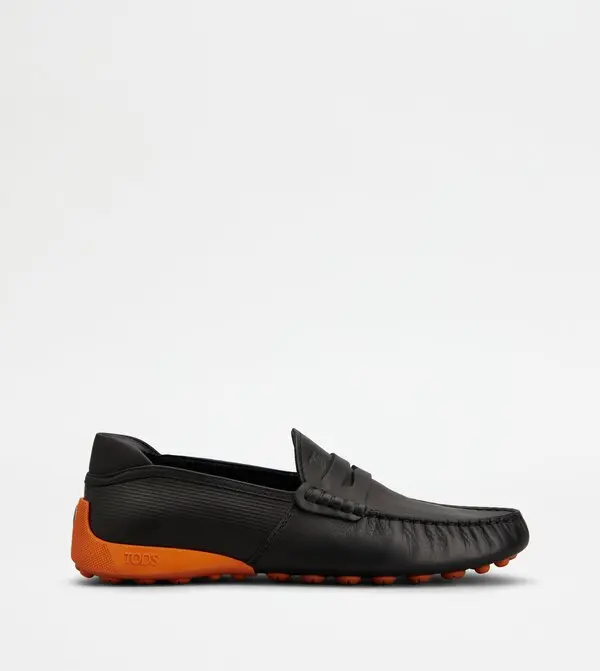 TOD'S Leather Loafers - Black