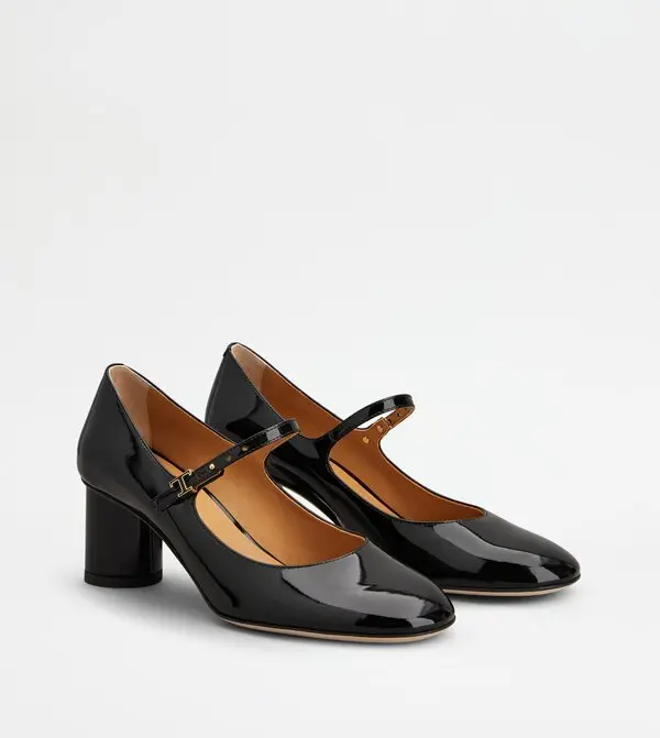 TOD'S Patent Leather Mary Janes