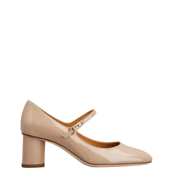 TOD'S Timeless Mini T Mary Janes - Pink