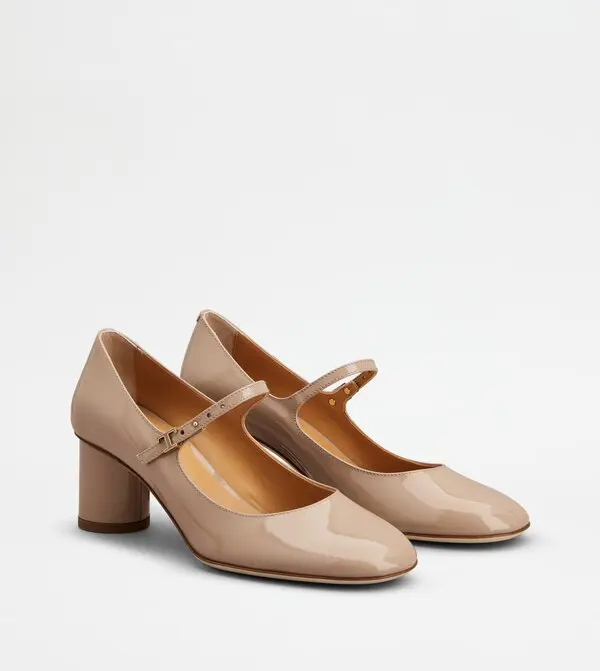 TOD'S Timeless Mini T Mary Janes