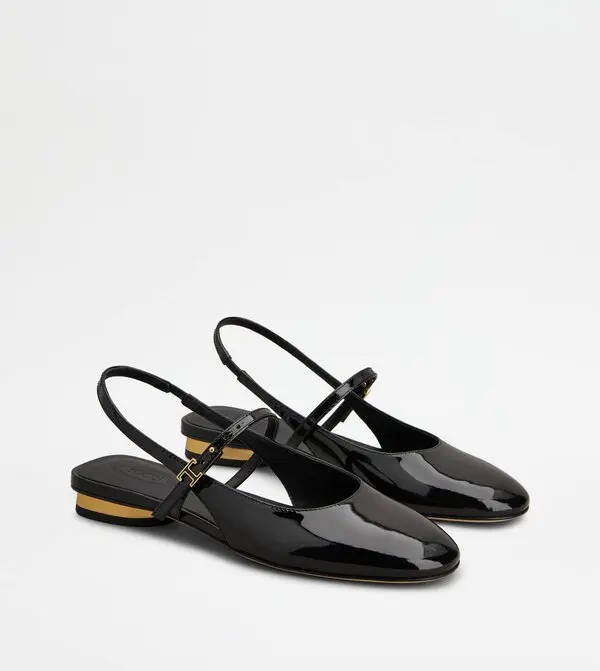 TOD'S Patent Leather Mary Janes