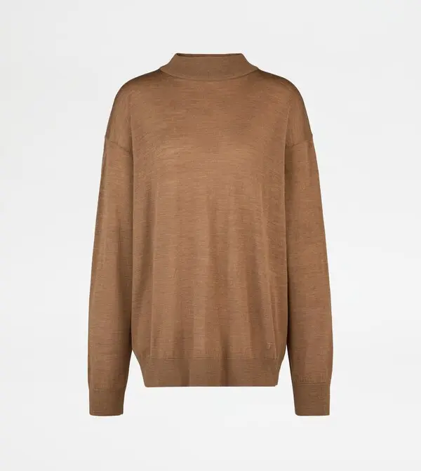 TOD'S Round-neck Pullover In Merino Wool