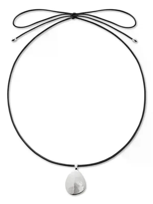Monica Vinader Deia Pebble Pendant Necklace - Silver