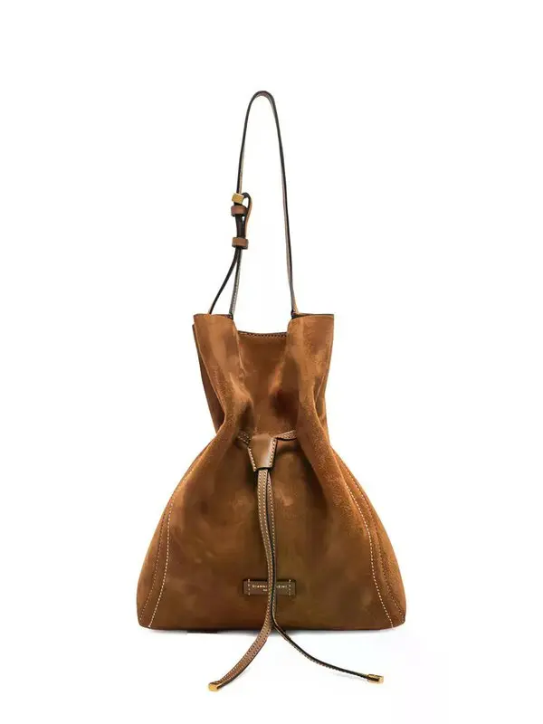 GIANNI CHIARINI Sienna Drawstring Shoulder Bag