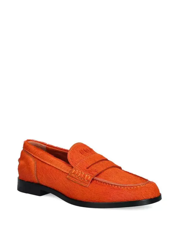 MSGM Leather Loafers