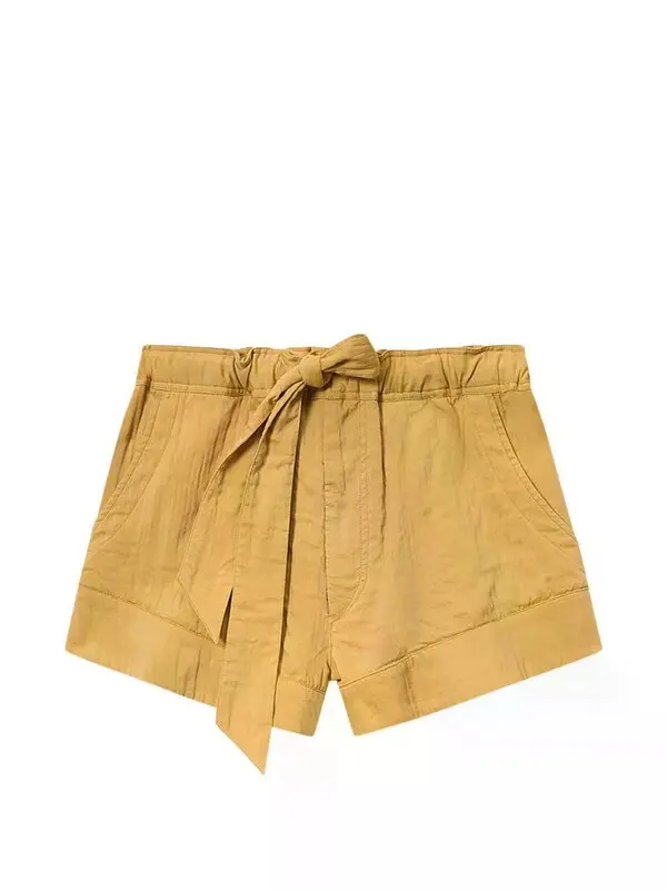 MARANT ETOILE Birva Shorts - Yellow