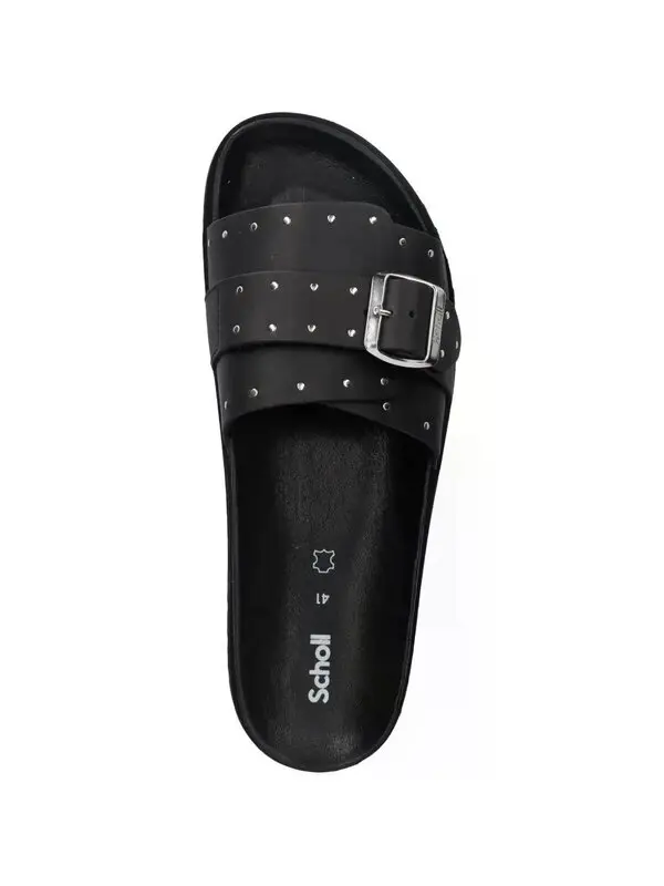 DR. SCHOLL'S SHOES Studded Buckle Slides