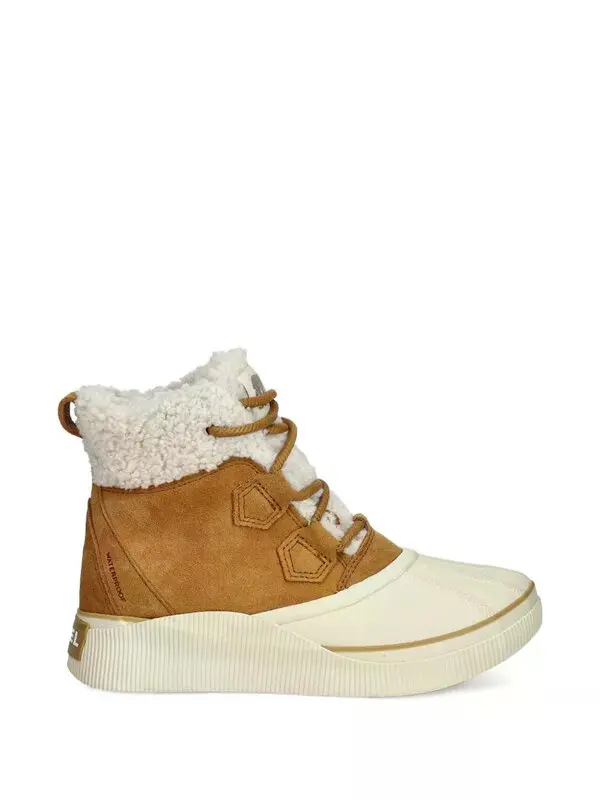 Sorel Out N About Faux-fur-trim Boots - Brown