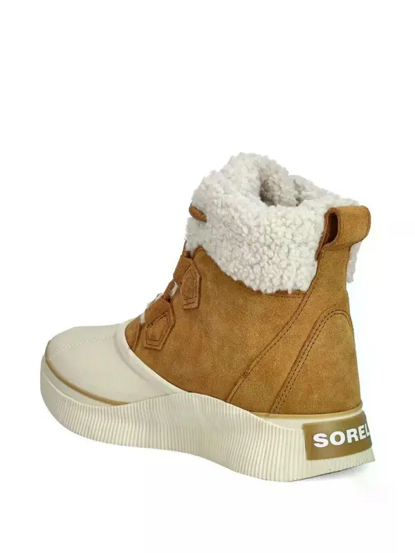 Sorel Out N About Faux-fur-trim Boots - Brown