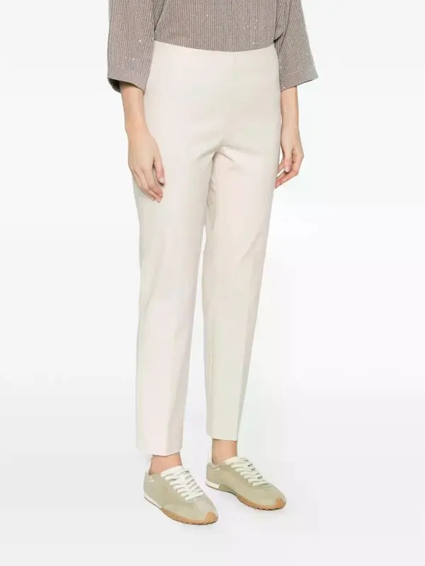 Peserico Slit-cuffs Tailored Trousers