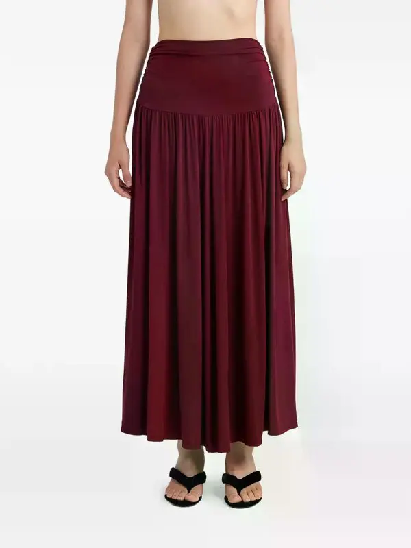 DETERM; Flared Midi Skirt