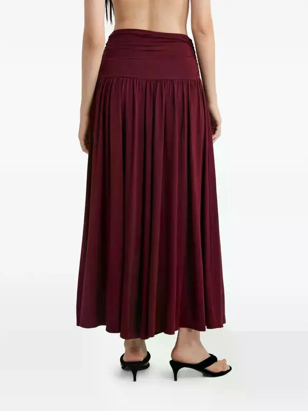 DETERM; Flared Midi Skirt
