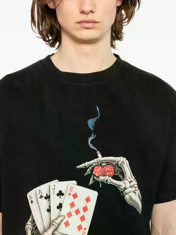 MELT Graphic-print Round-neck T-shirt
