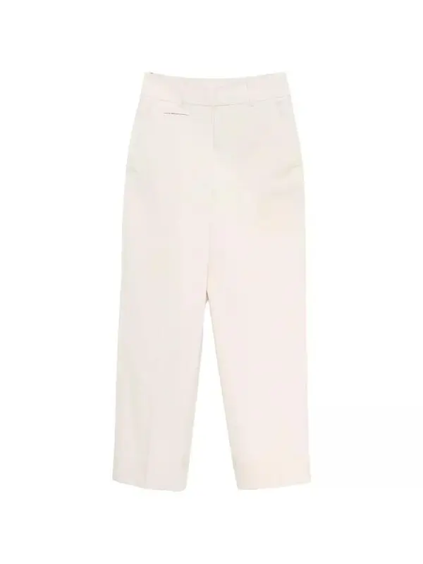 Peserico Cuffed Cropped Trousers