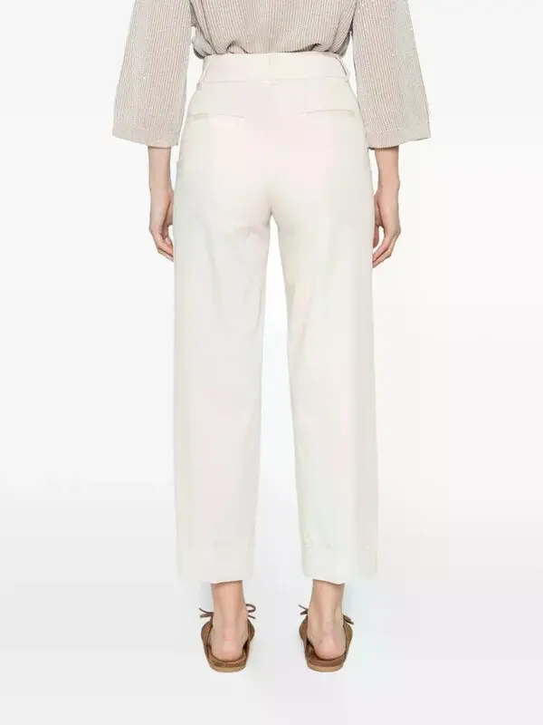 Peserico Cuffed Cropped Trousers