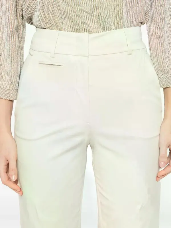 Peserico Cuffed Cropped Trousers