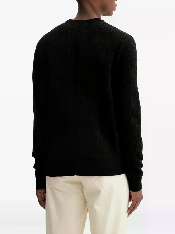 Rag & Bone Textured Crew-neck Sweater