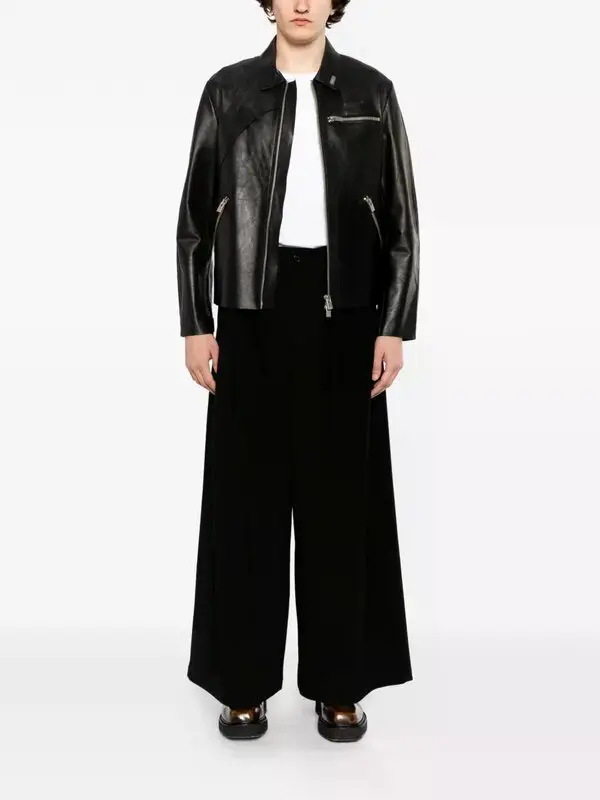 SONGZIO Asymmetric-fold Trousers