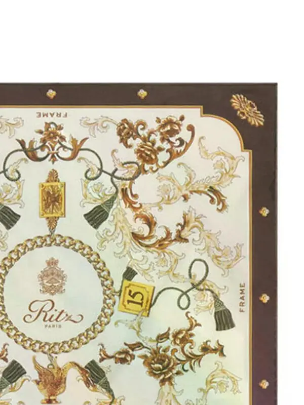 FRAME X Ritz Paris Printed Scarf