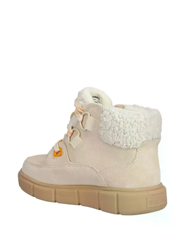Sorel Explorer Iii Faux-fur-trim Boots - Neutrals