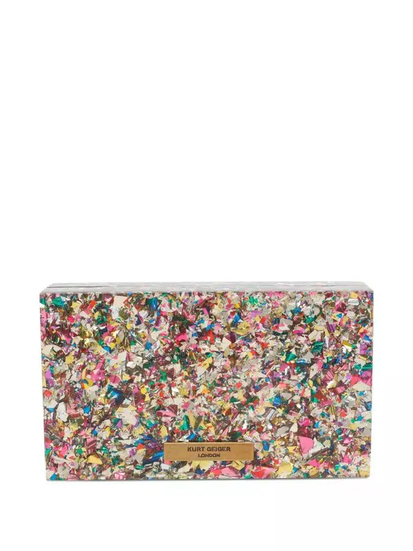 Kurt Geiger Crystals Box Clutch