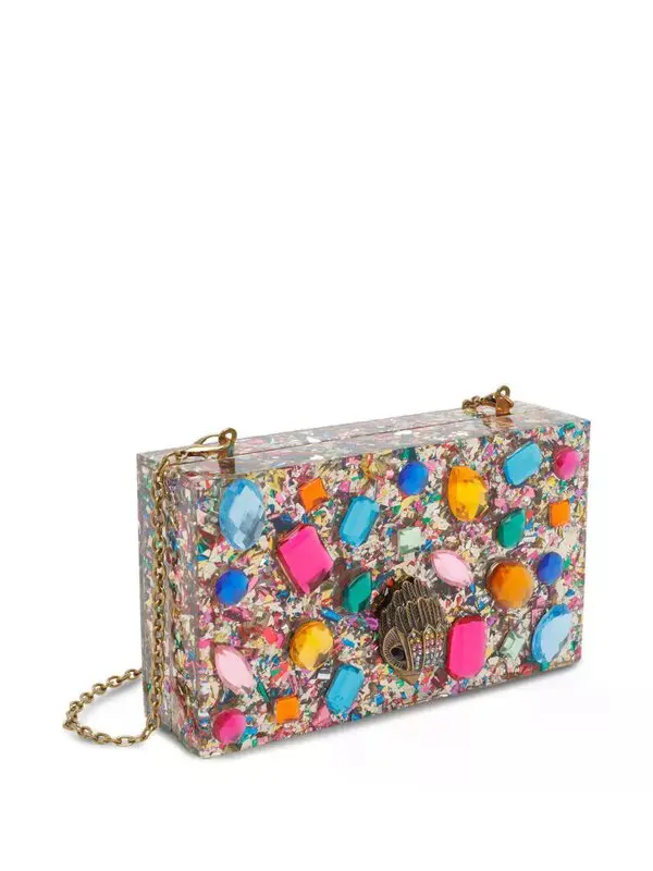 Kurt Geiger Crystals Box Clutch