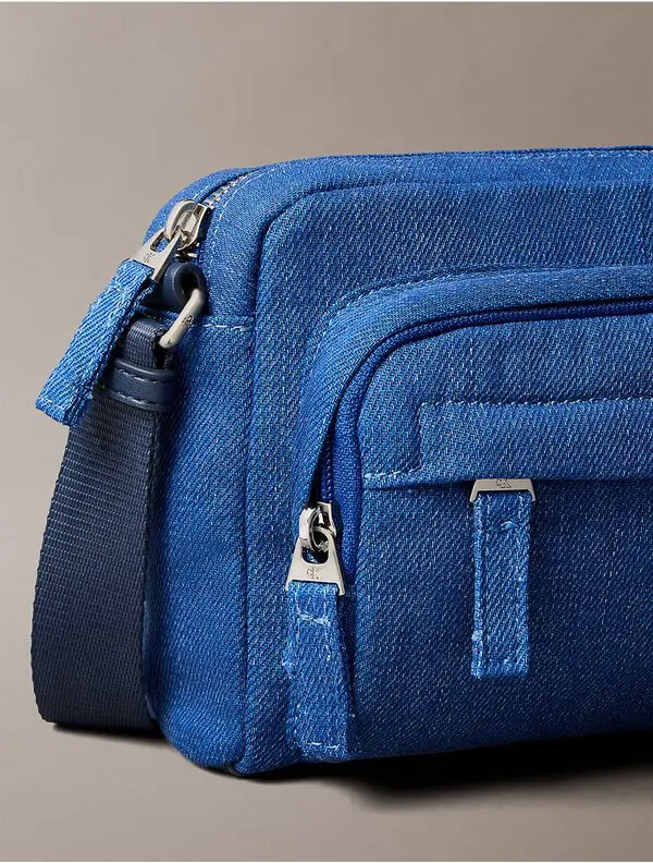 Calvin Klein Denim Camera Bag