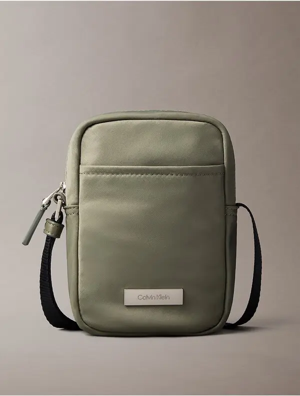Calvin Klein Slim Reporter Bag - Deep Lichen Green