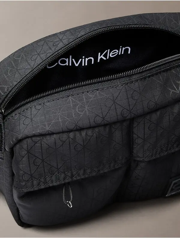 Calvin Klein Emblem Motif Utility Camera Bag