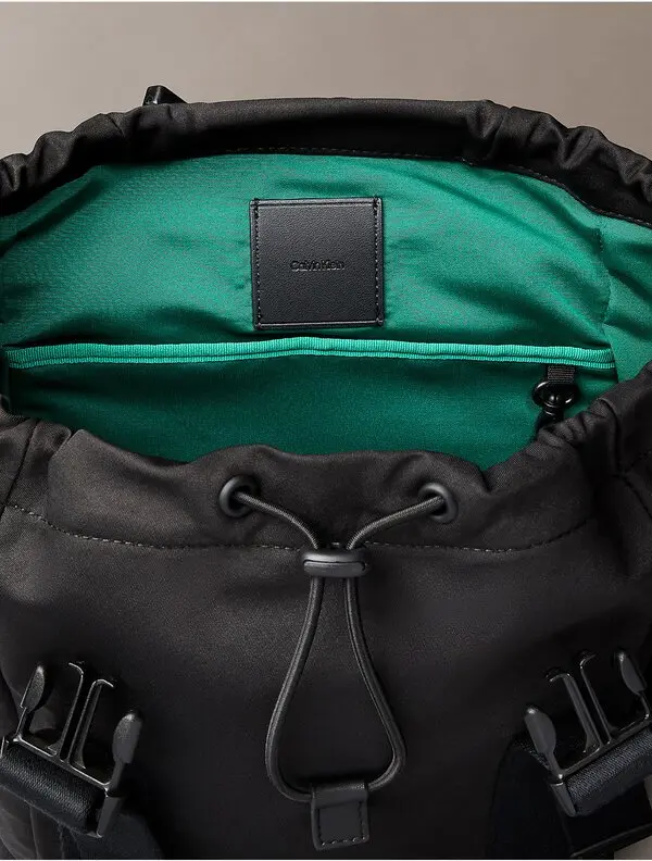 Calvin Klein Canvas Backpack - Black